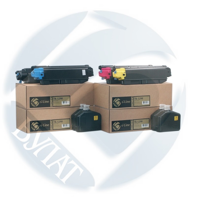 Картридж БУЛАТ s-Line TK-5290C для Kyocera ECOSYS P7240 (голубой, 13000 ...